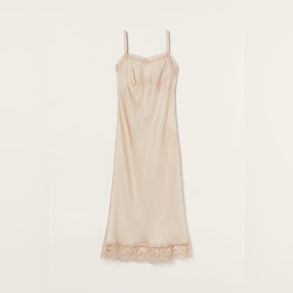 Simone Rocha x H&M | Dresses | Simone Rocha X Hm Satin Slip Dress Xs ...